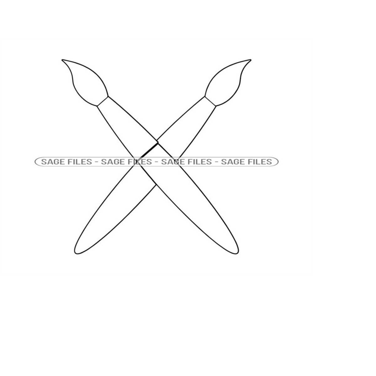 Painting Logo Outline SVG, Paint Brush Svg, Painting Svg, Pa - Inspire ...