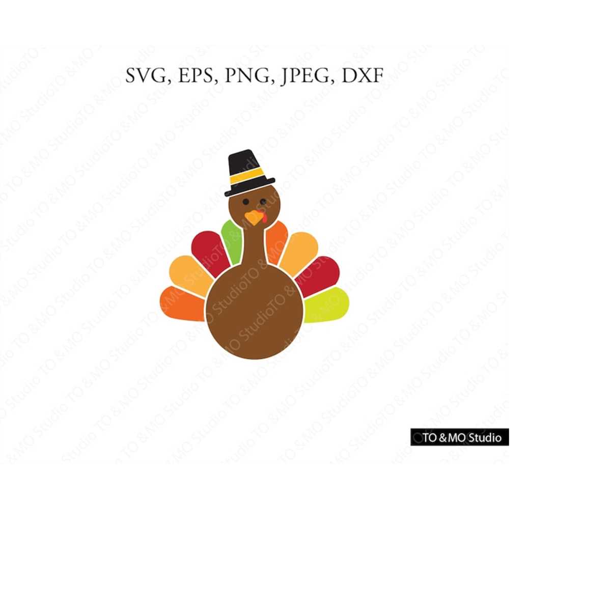 Turkey SVG, Thanksgiving Turkey Svg, Thanksgiving Clip Art, | Inspire ...