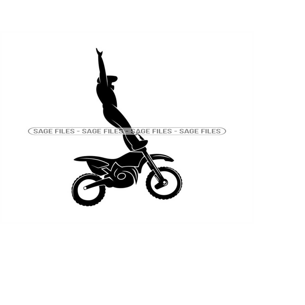 Freestyle Motocross 9 SVG, Dirt Bike Svg, Stunt Bike Svg, Mo | Inspire ...