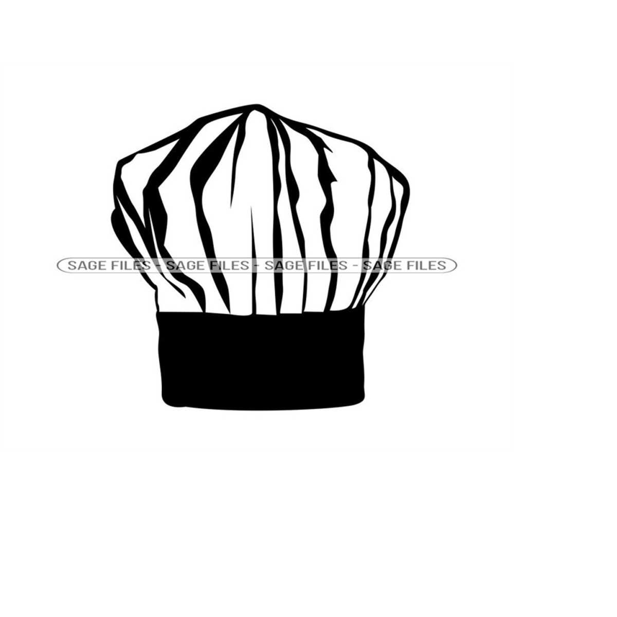 Chef Hat 11 SVG, Chef Svg, Cook Svg, Chef Hat Clipart, Chef - Inspire ...