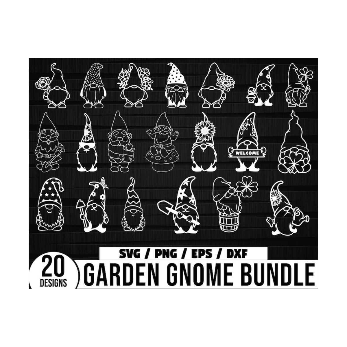garden gnome svg - Inspire Uplift