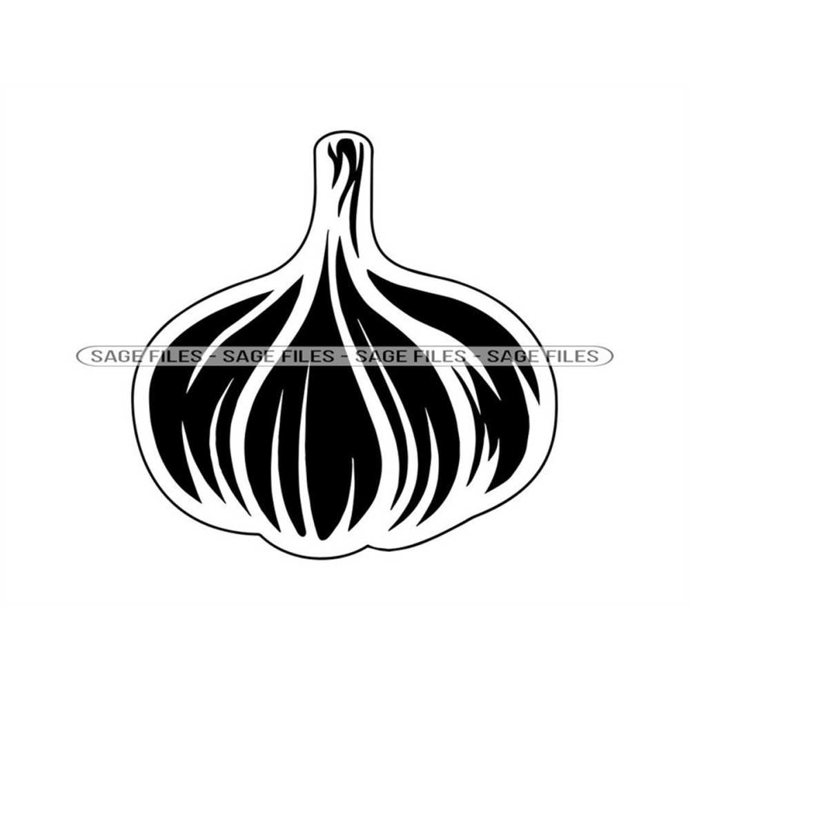 Garlic SVG, Garlic SVG, Garlic Clipart, Garlic Files for Cri - Inspire ...