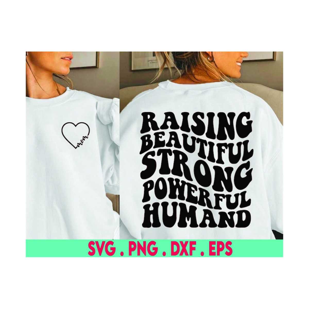 mom quotes svg, Raising beautiful strong powerful humans svg | Inspire ...