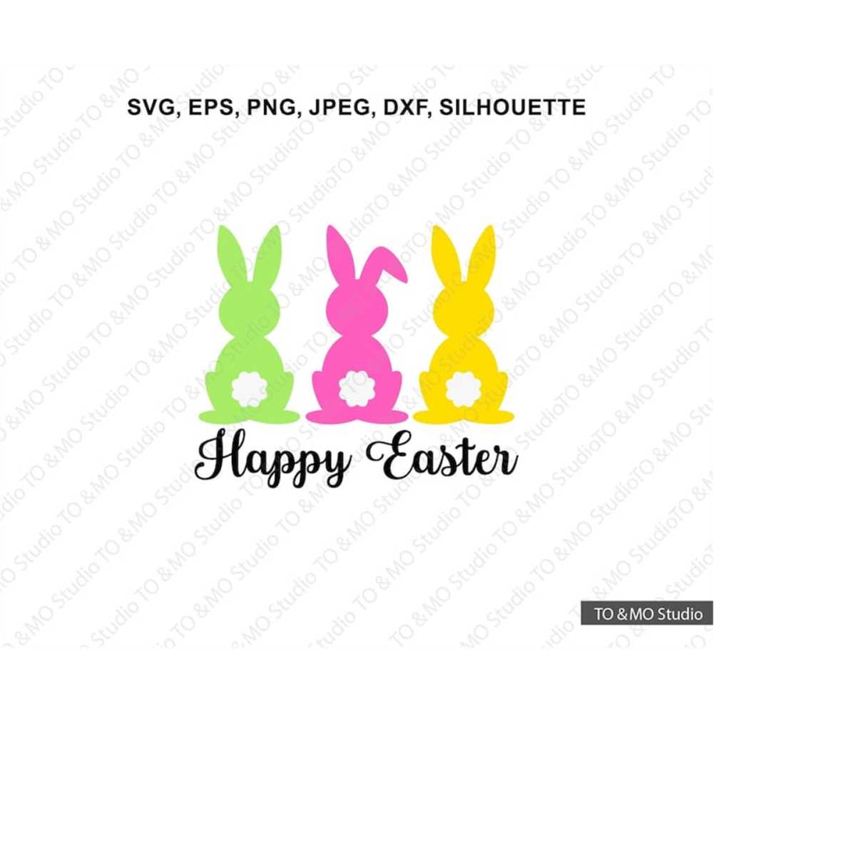 Easter Svg, Happy Easter Svg, Bunny SVG, Easter Bunny SVG, E | Inspire Uplift