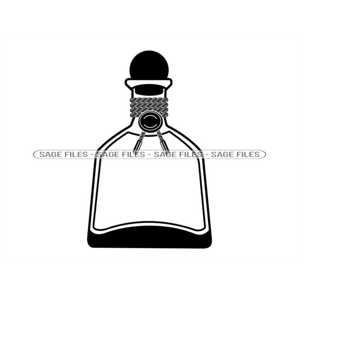 Tequila Bottle SVG, Tequila Svg, Alcohol Bottle Svg, Tequila - Inspire Uplift