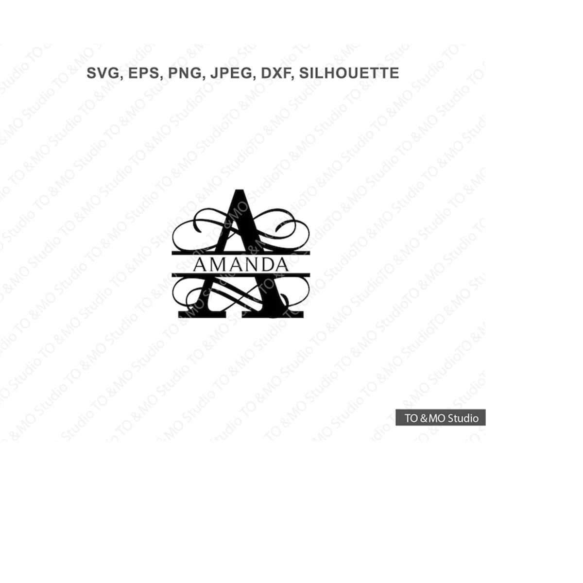 Monogram Svg, Monogram Alphabet Svg, Monogram Clipart, Flour | Inspire ...