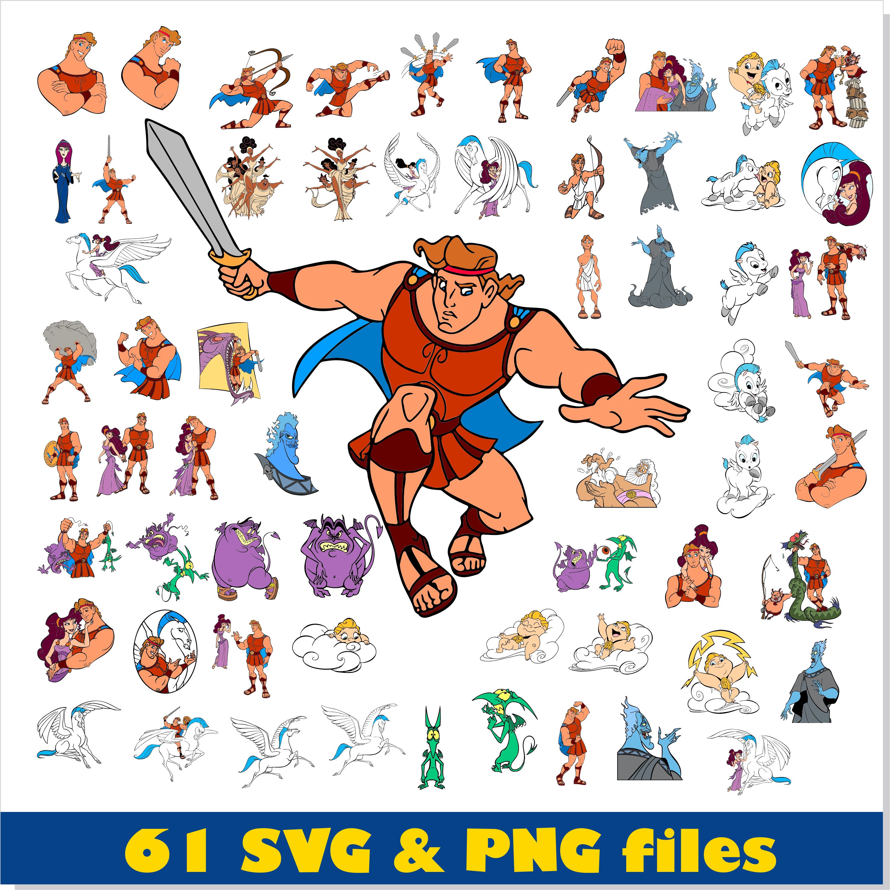 Hercules SVG Bundle, Hercules PNG, Hercules Superhero SVG Di | Inspire ...