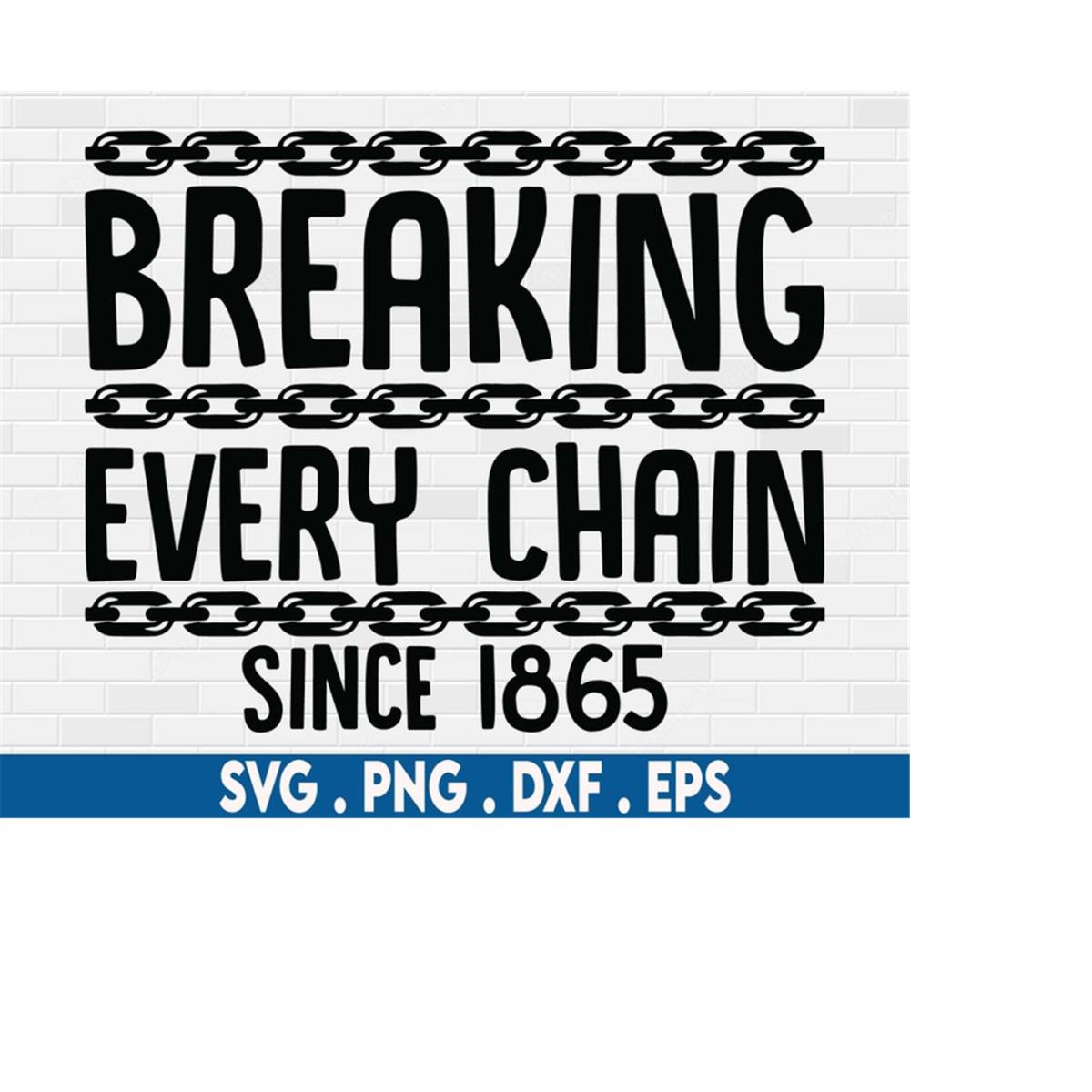 breaking every chain svg, juneteenth svg, black power svg, b | Inspire ...