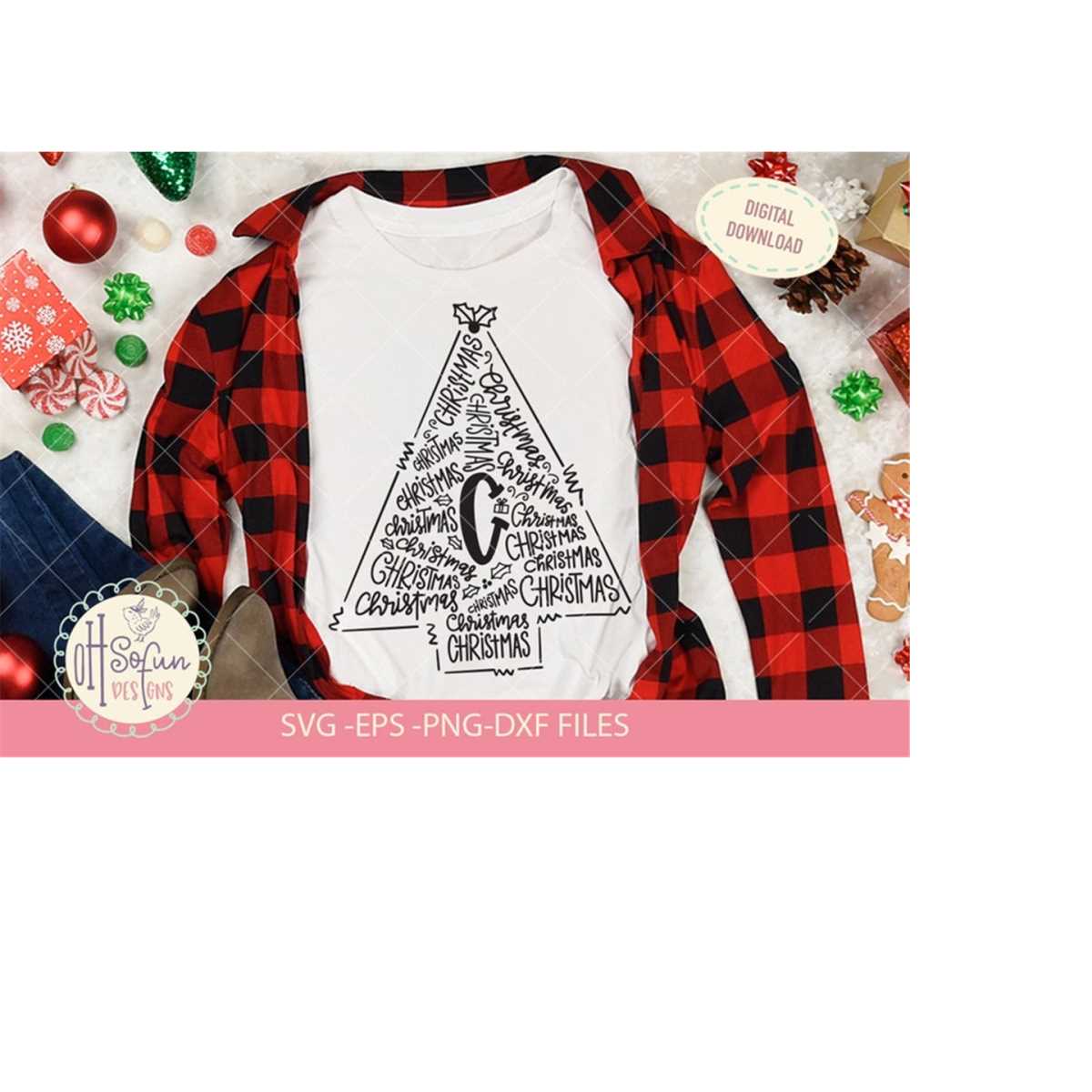 C is for Christmas | SVG cut file | digital download | Chris | Inspire ...