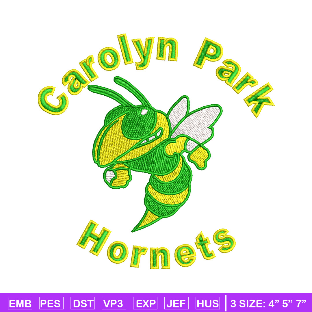 Caroiyn park embroidery design, Logo embroidery, Embroidery - Inspire ...