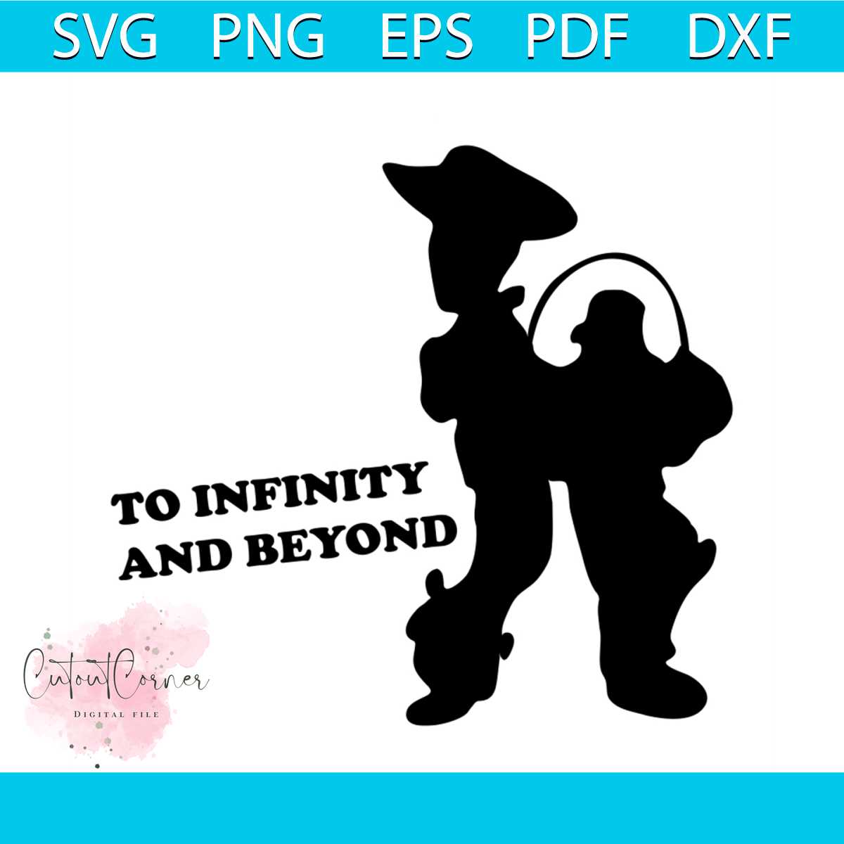 TO infinity and beyond svg | Inspire Uplift
