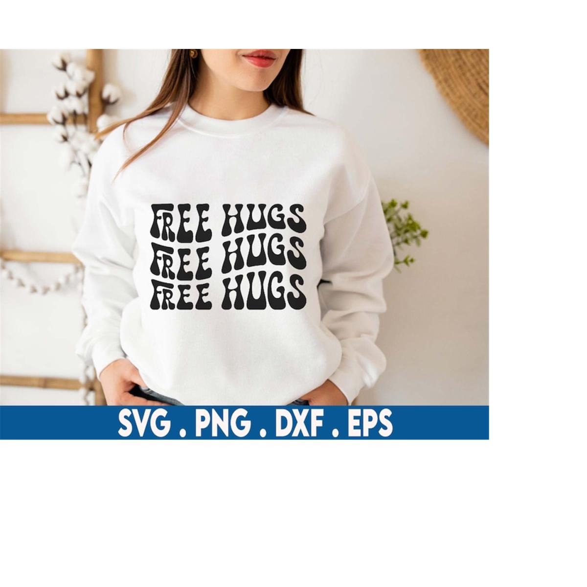 Free Hugs Svg, Motivational Svg, Happy People Svg, Strong Wo | Inspire ...