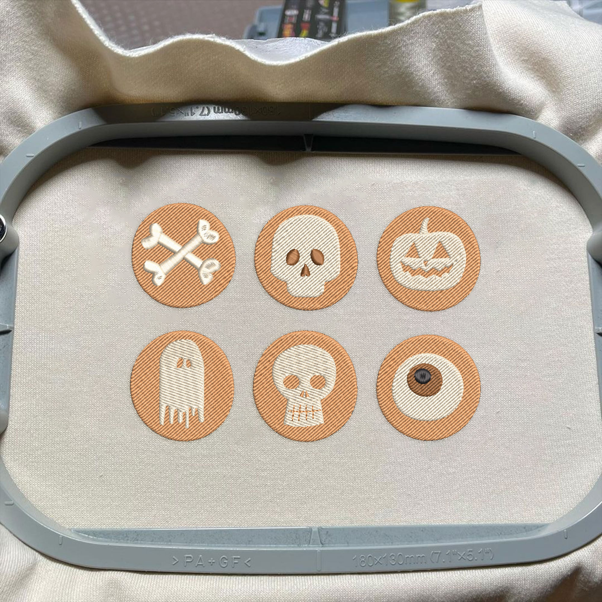 Sugar Bake Cookie Embroidery Machine Design, Halloween SPook | Inspire ...