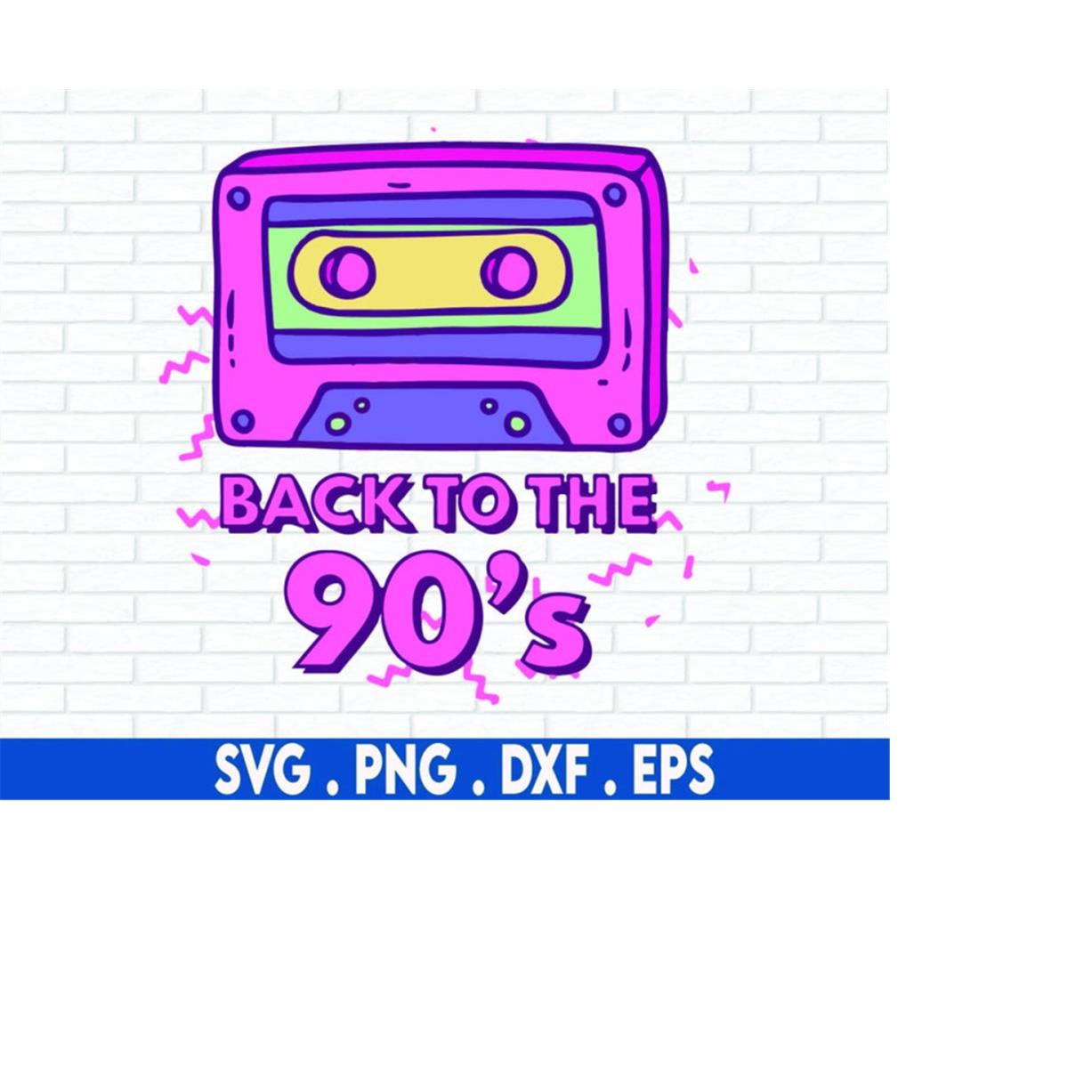 90s SVG, Retro SVG, Casette SVG, Good Vibes Svg, Raised on 9 | Inspire ...