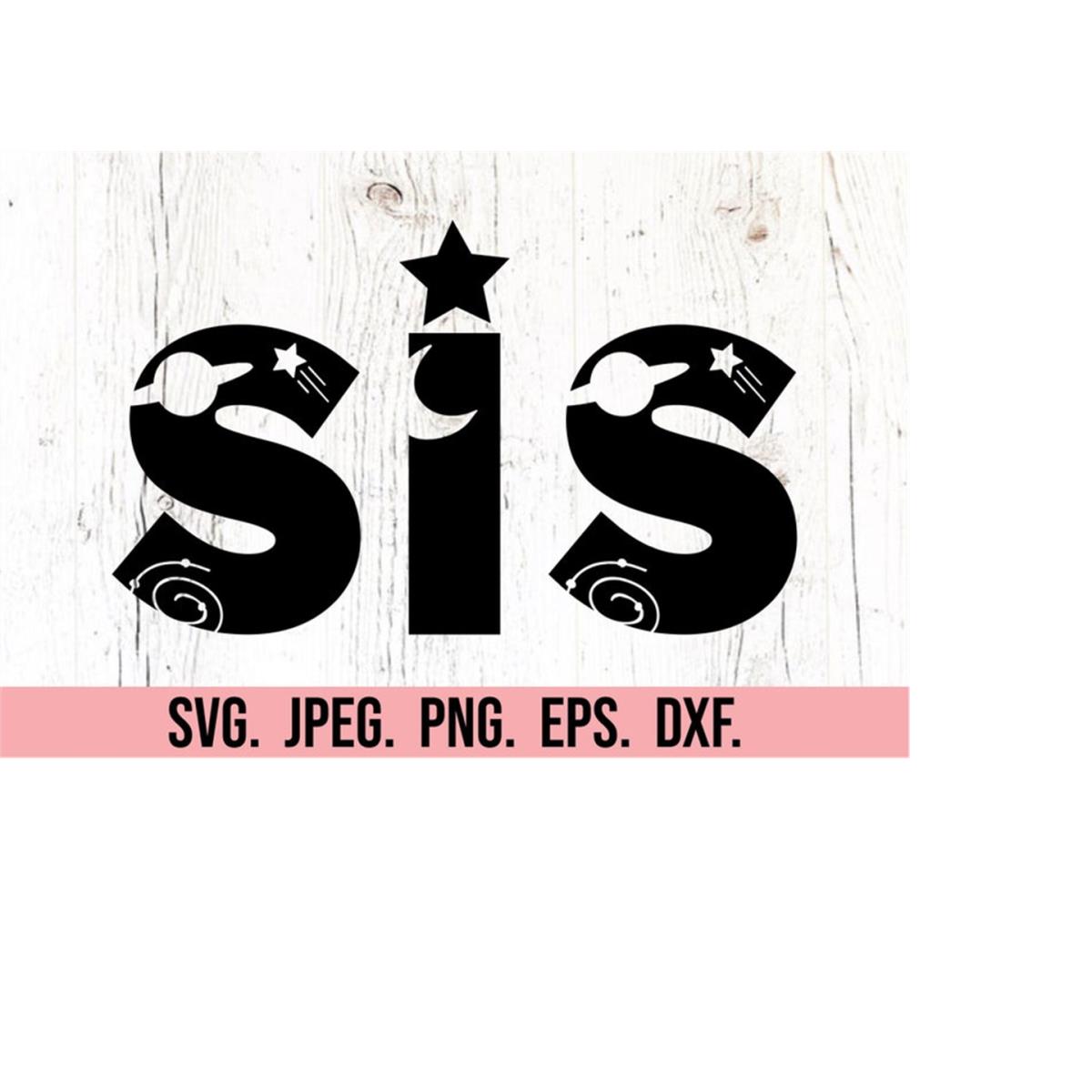 Sister Space 1st Birthday SVG - Outer Space Birthday Theme - | Inspire ...