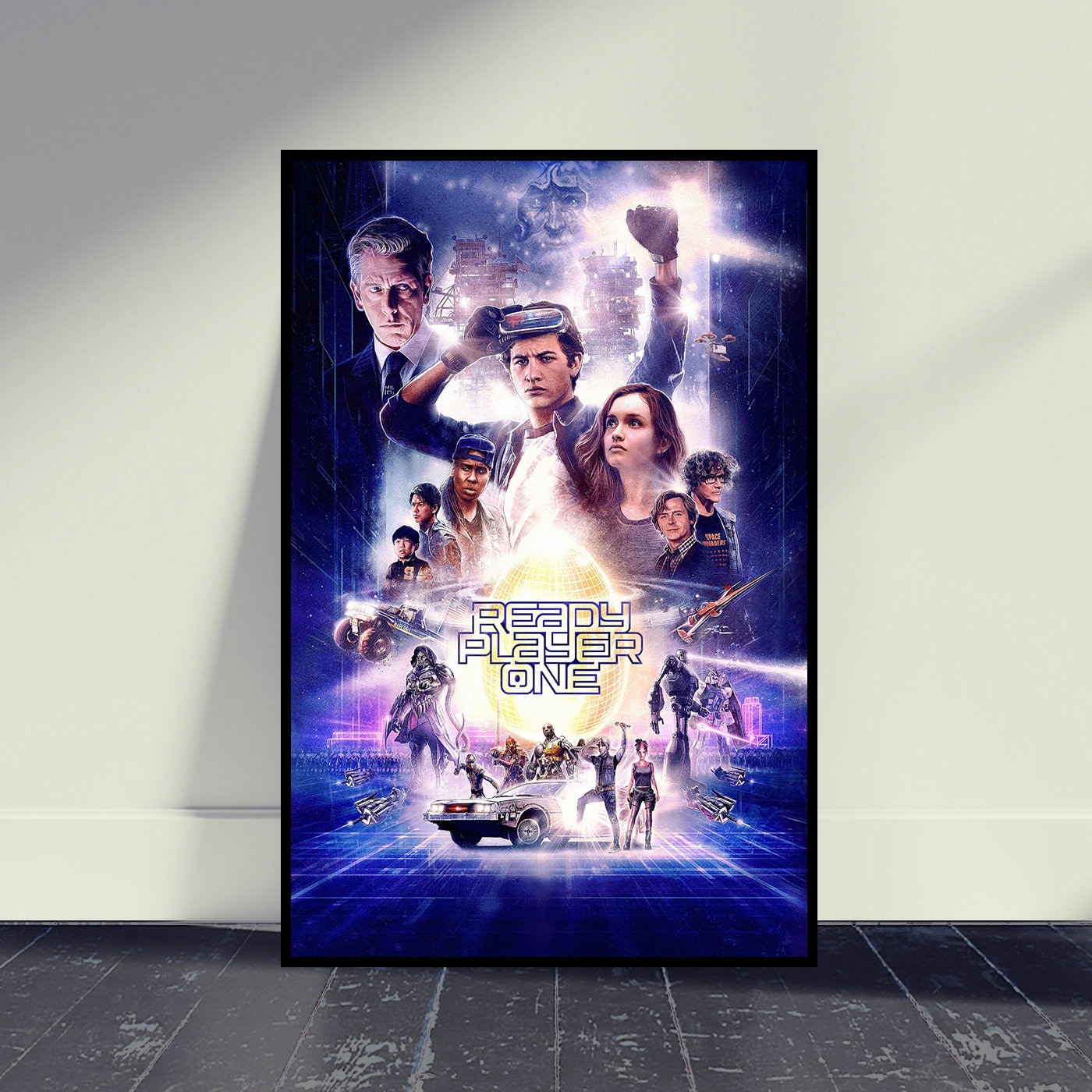 Ready Player One Movie Poster Wall Art, Living Room Decor, H | Inspire ...