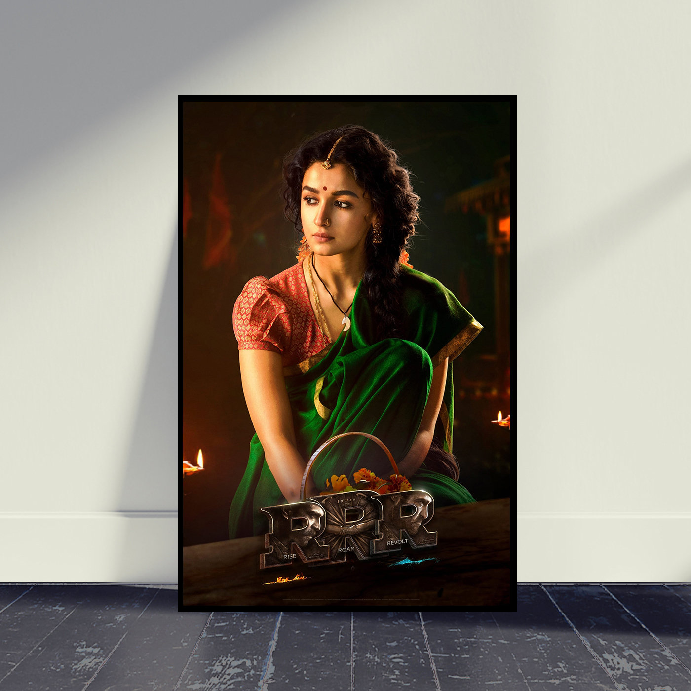 RRR Movie Poster Wall Art, Room Decor, Living Room Decor, Ar | Inspire ...