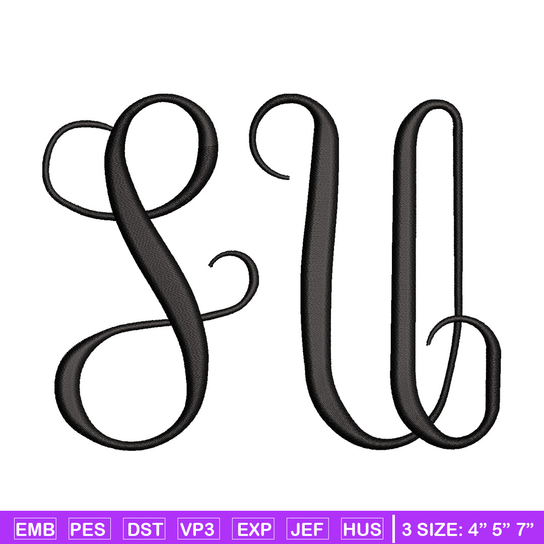 Su logo embroidery design, Logo embroidery, Emb design, Embr | Inspire ...