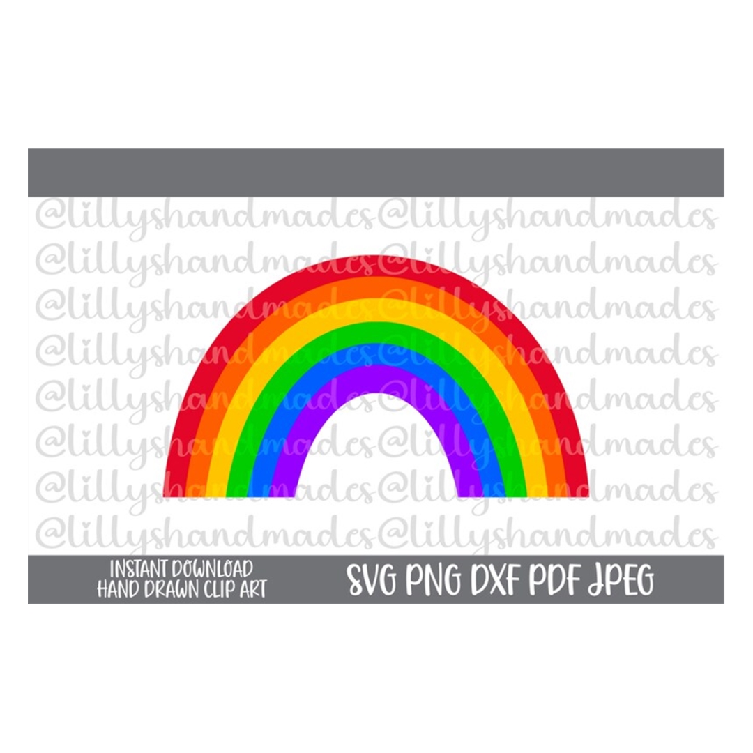 Rainbow Svg, Rainbow Png, Rainbow Clipart, Rainbow Vector, C | Inspire ...