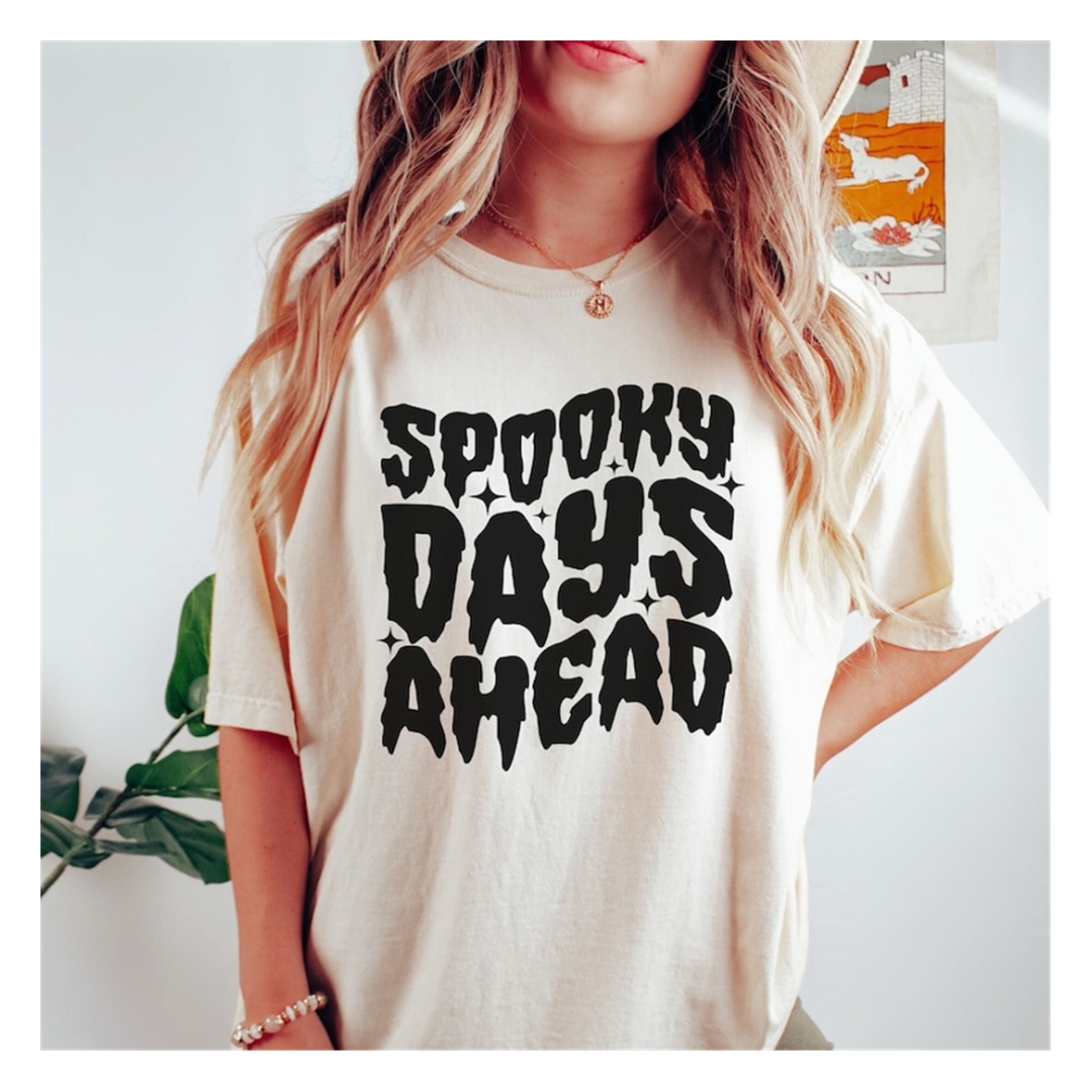 Spooky Days Ahead Svg, Halloween Svg Files, Halloween Shirt - Inspire Uplift
