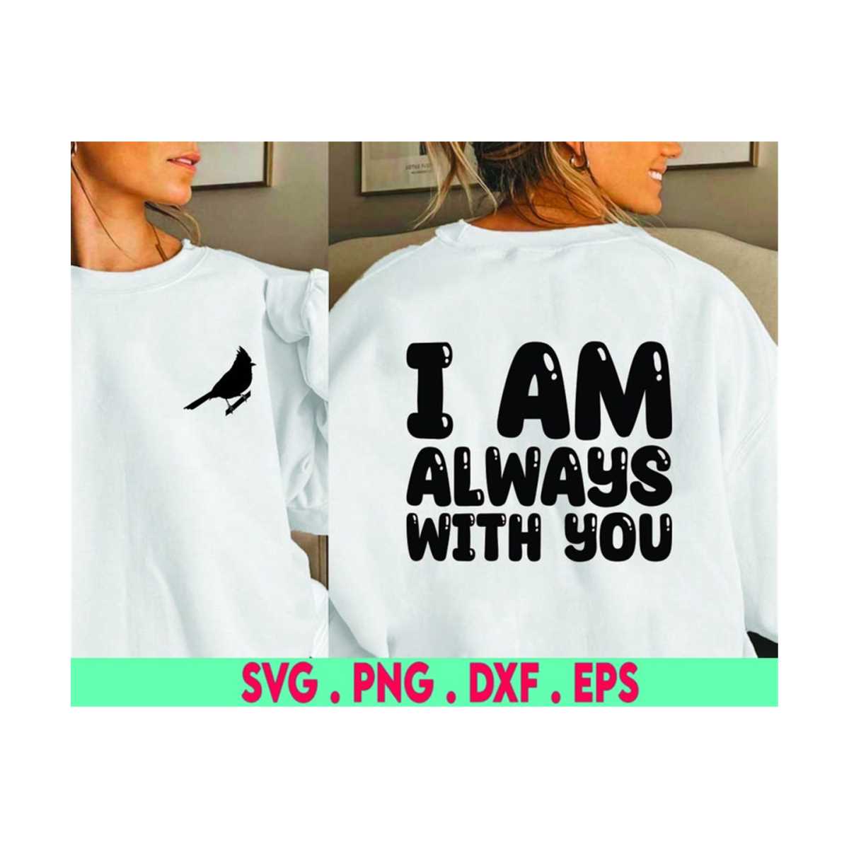 I Am Always With You SVG, Red Cardinal SVG, Memorial SVG, In | Inspire ...