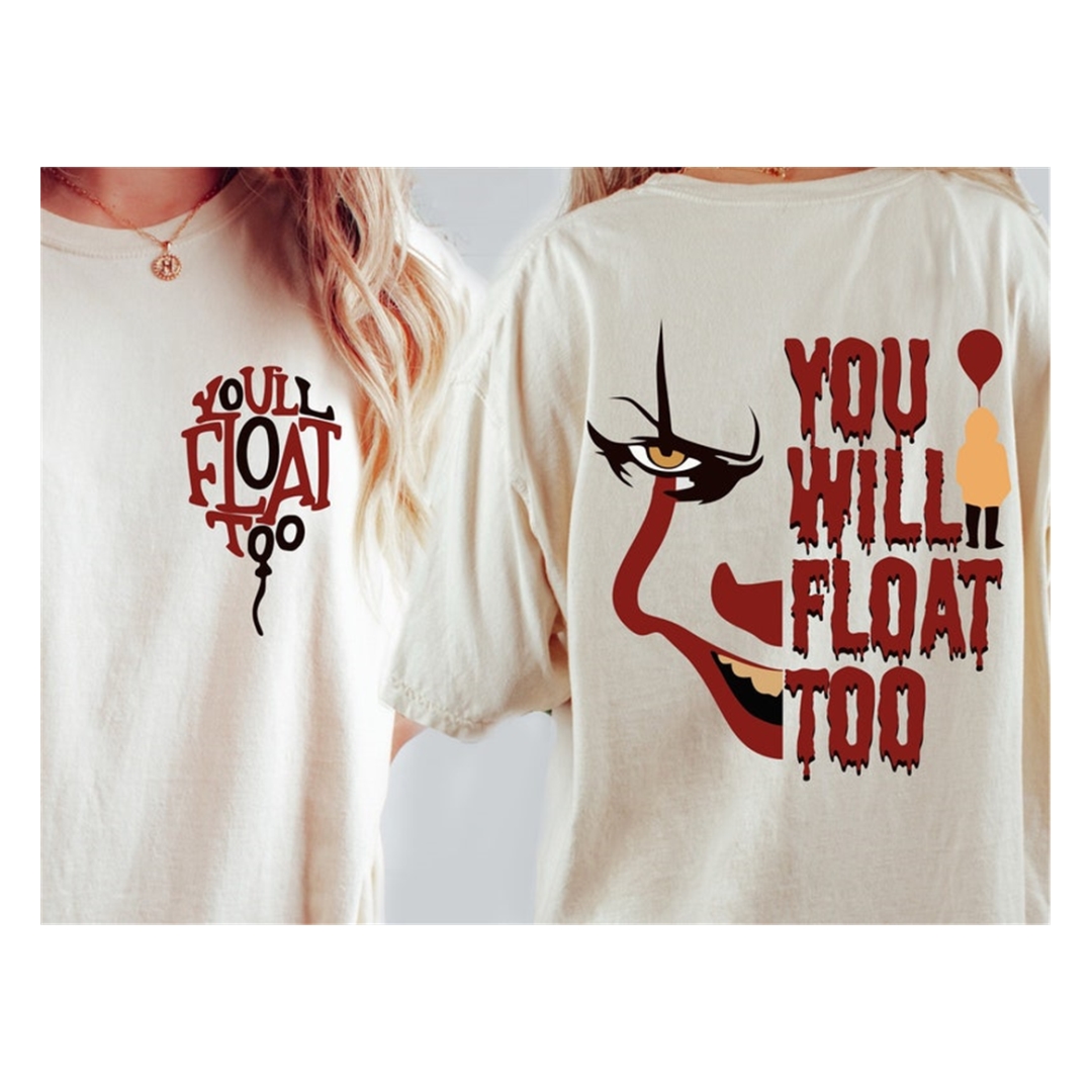 You'll float Too Svg, Clown Balloon Svg, Horror Movies Svg, | Inspire ...
