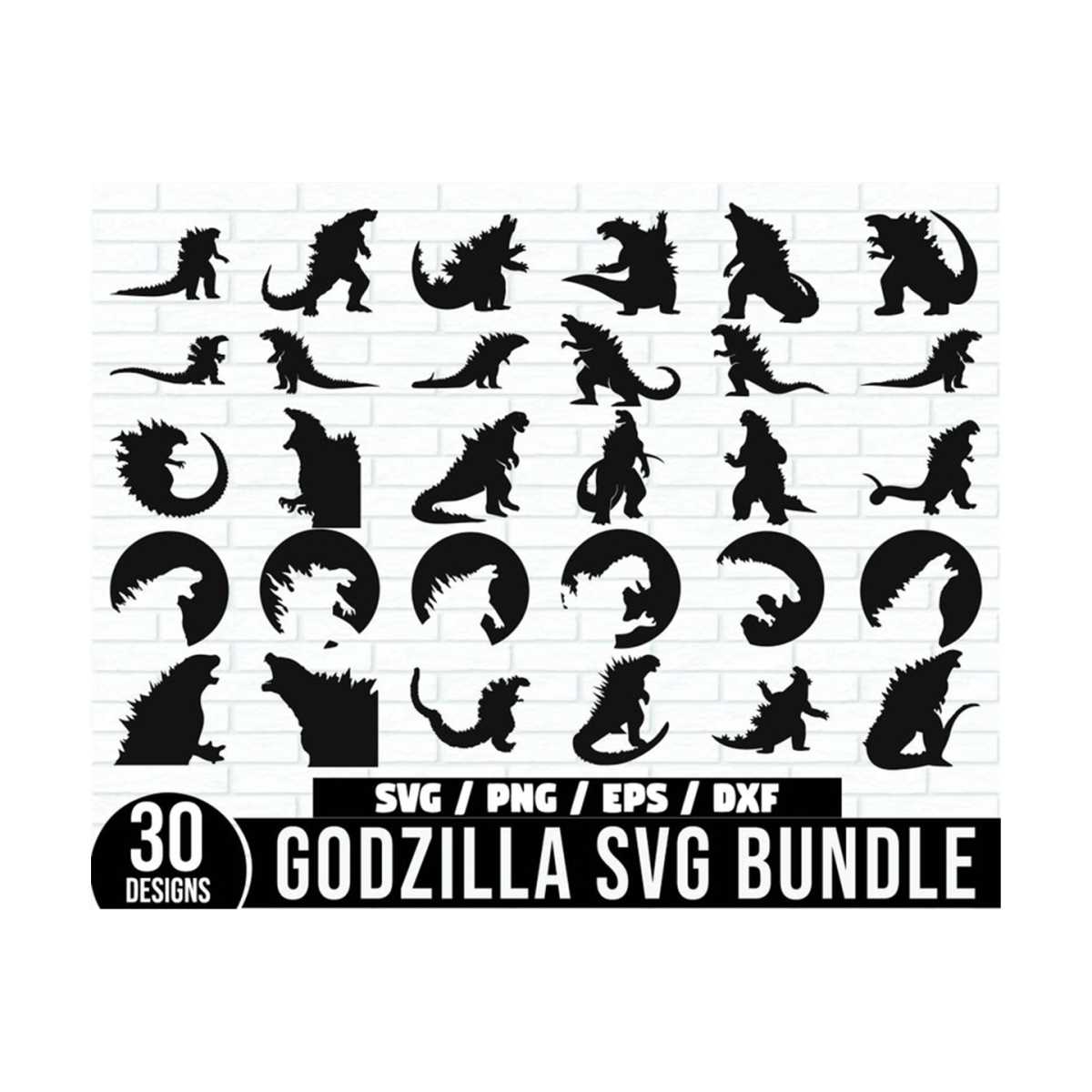 godzilla svg - Inspire Uplift