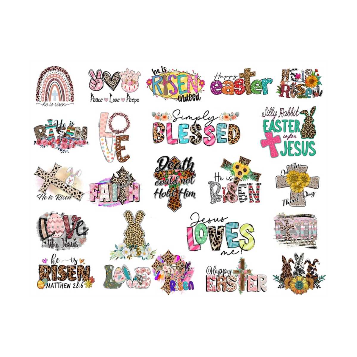 Christian Easter Bundle 26 Png, Easter Png, Christian Png, R | Inspire ...