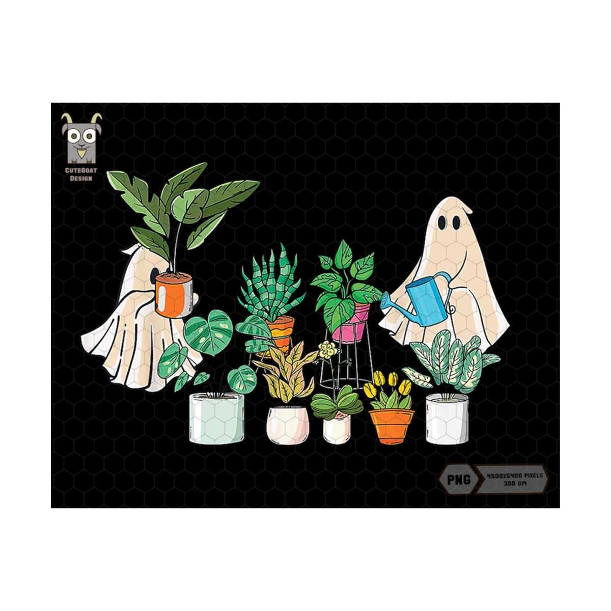 Ghost Plant Lady Png, Ghost Plant Png, Plant Lover Gift, Hal | Inspire ...