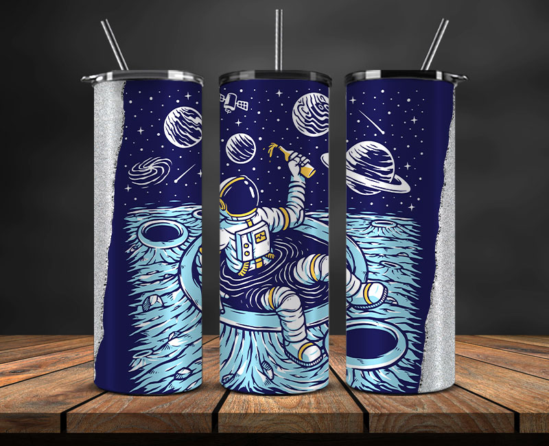 Astronaut Tumbler Wrap, Space Tumbler Wrap , Galaxy Tumbler | Inspire ...