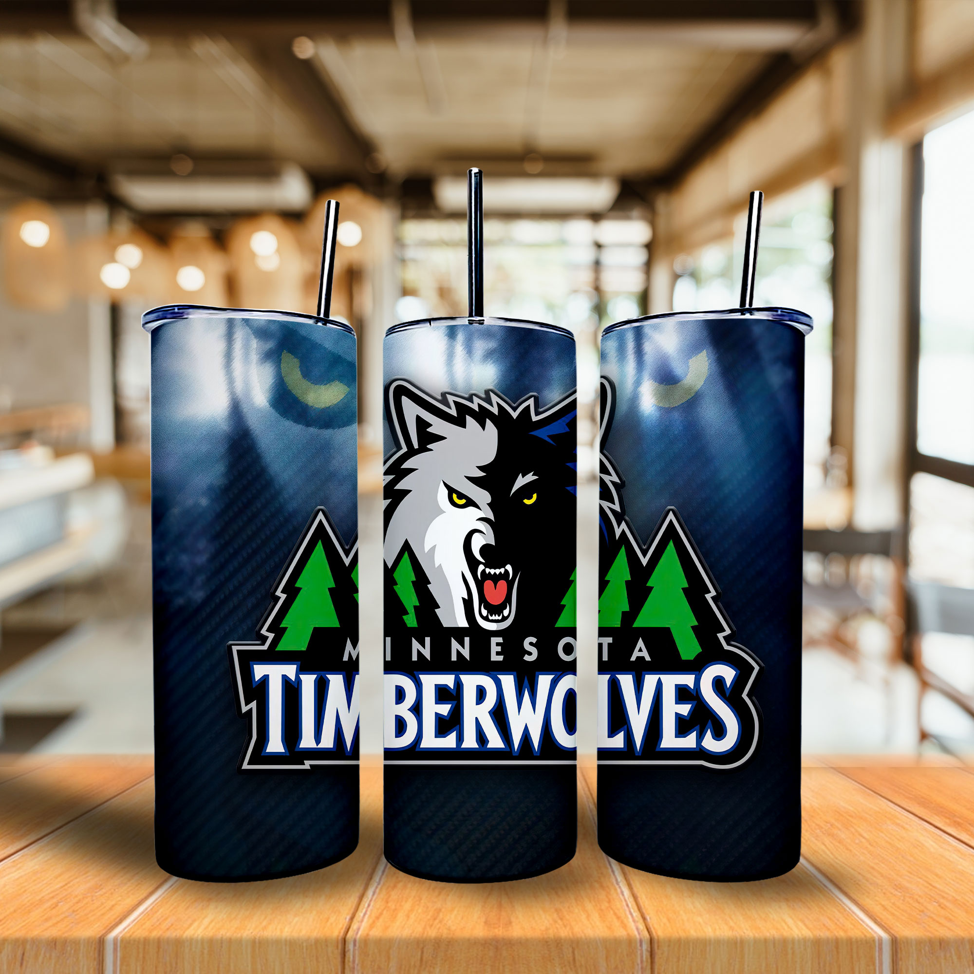 Minnesota Timberwolves Tumbler Wrap, Nba Tumbler Wrap, Nba P | Inspire ...