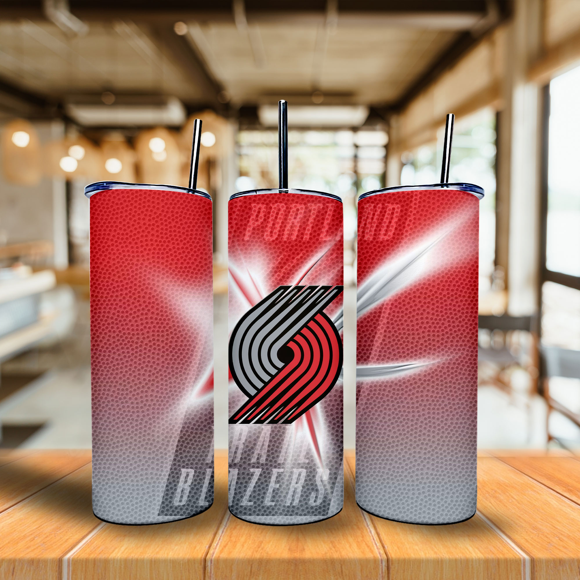 Portland Trail Blazers Tumbler Wrap, Nba Tumbler Wrap, Nba P | Inspire ...