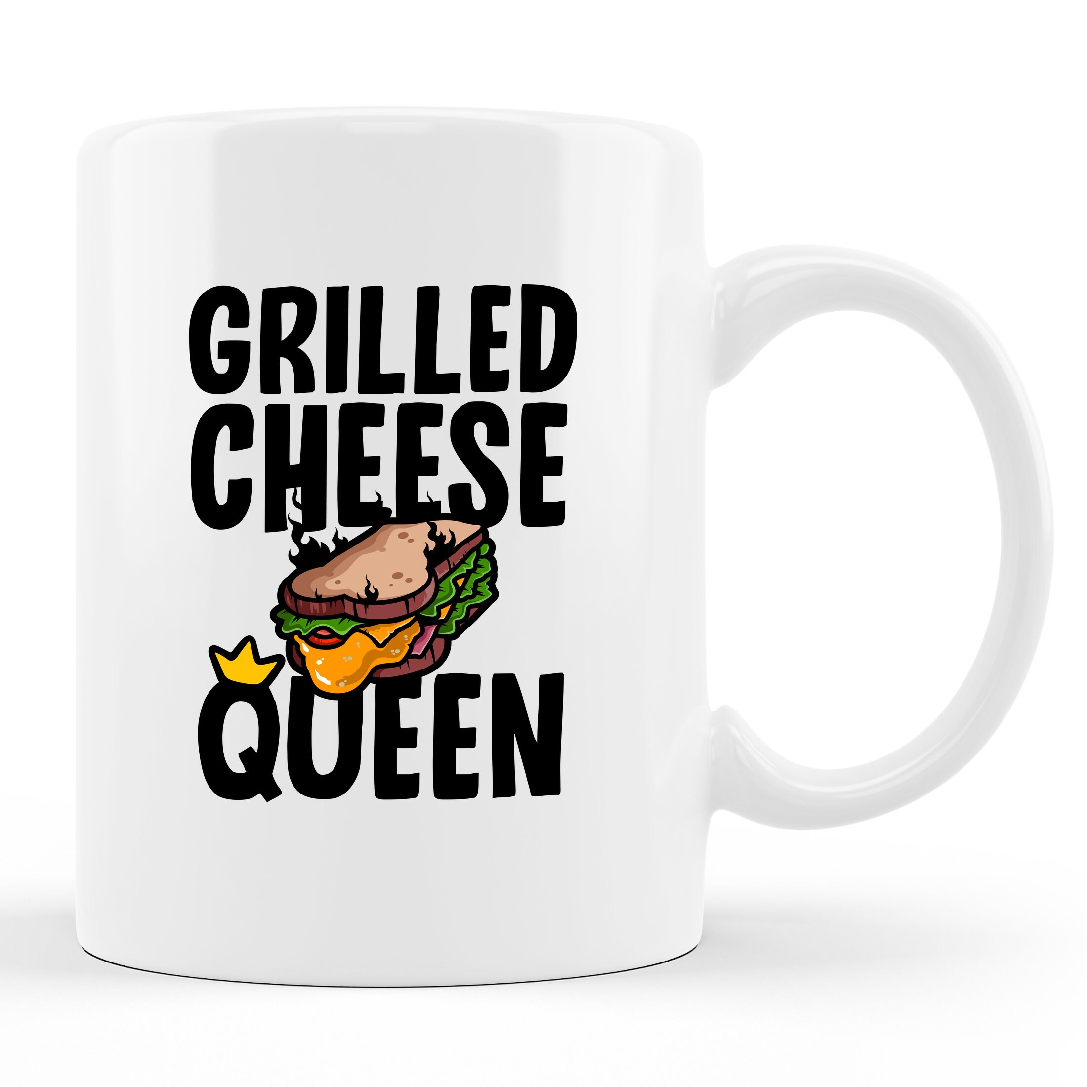 Grilled Cheese Mug, Grilled Cheese Gift, Cheese Lover | Inspire Uplift