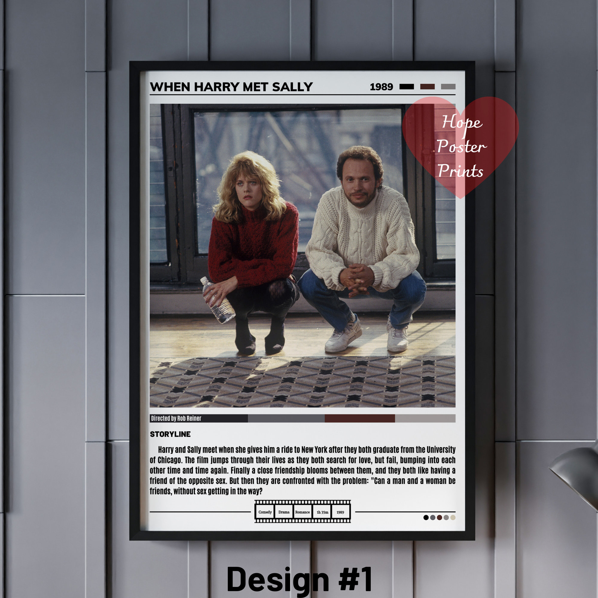 When Harry Met Sally Poster, When Harry Met Sally Print, Whe - Inspire ...