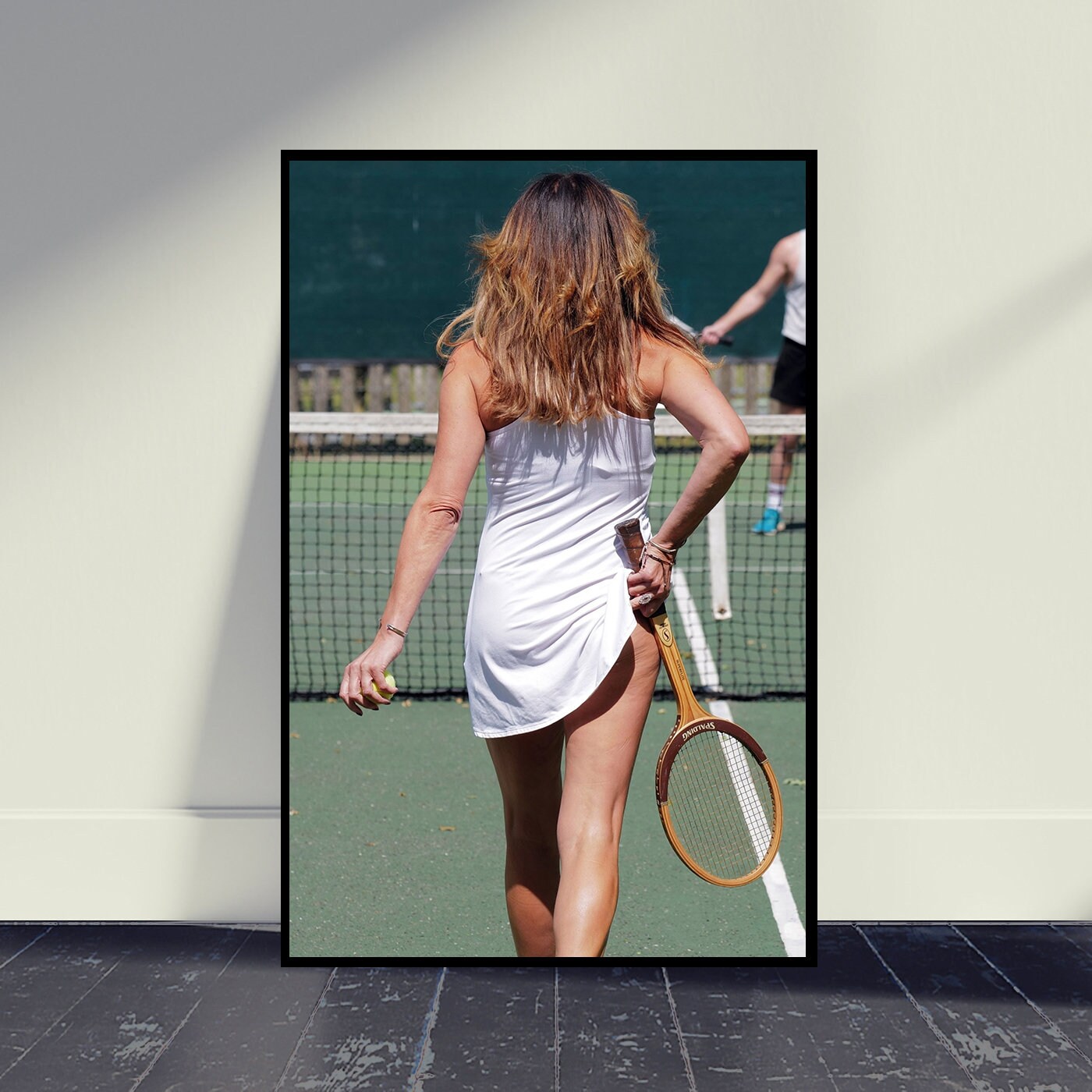 Tennis Girl Martin Elliot Poster, Living Room Decor, Home De | Inspire ...