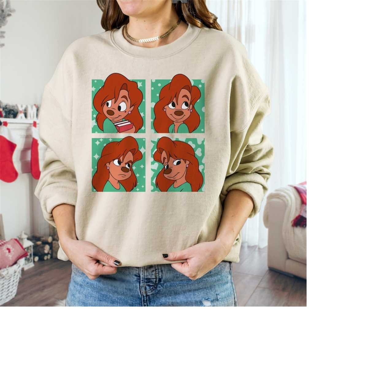 Disney Roxanne Portrait Boxes Shirt, Disney A Goofy Movie Ro - Inspire ...