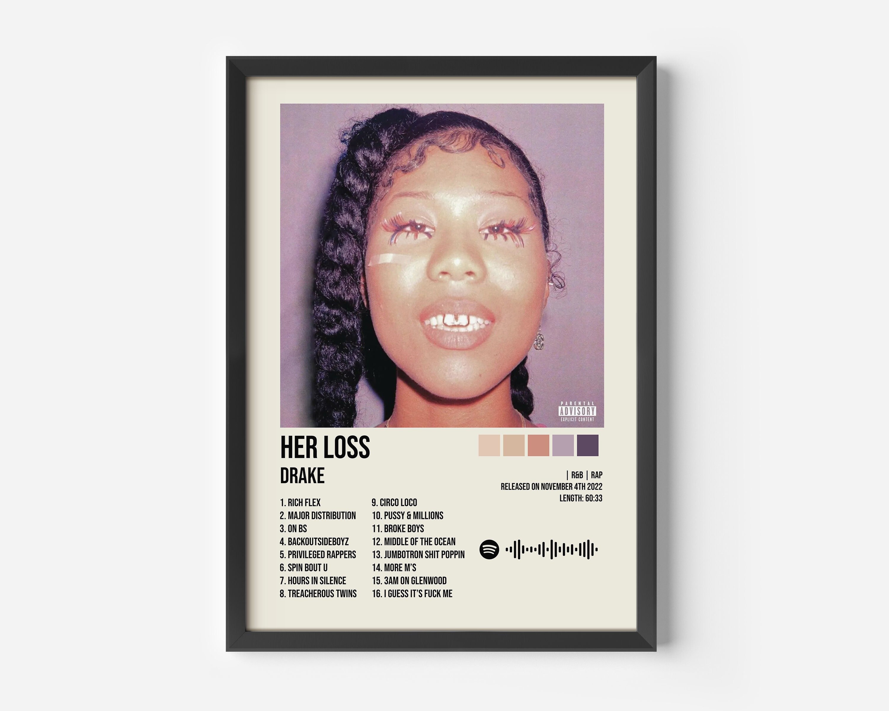 Drake Poster Certified Lover Boy Poster Drake Playlist Dr | Inspire Uplift