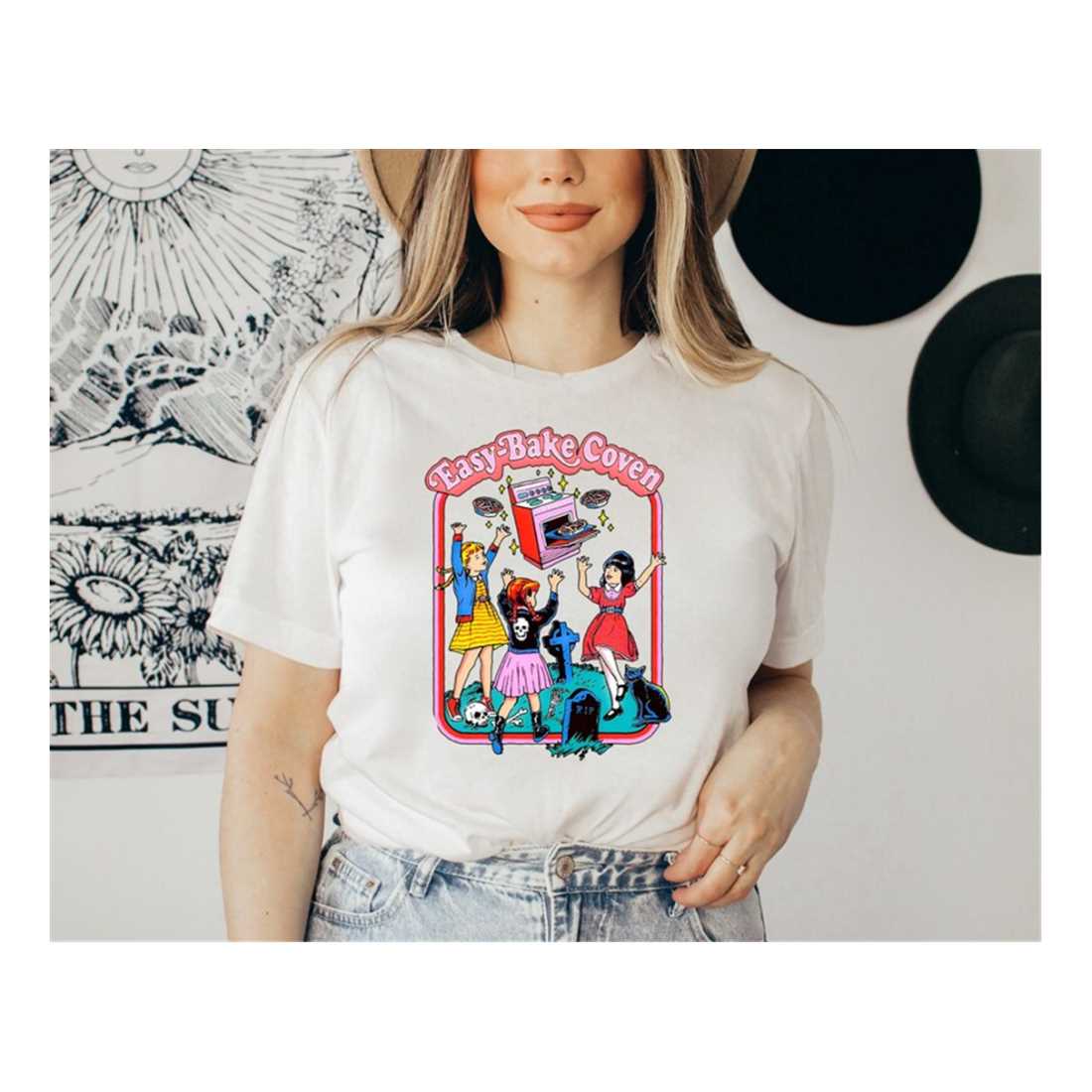 Easy Bake Coven Shirt, 90s Horror Movie Fan Collection, Vint | Inspire ...