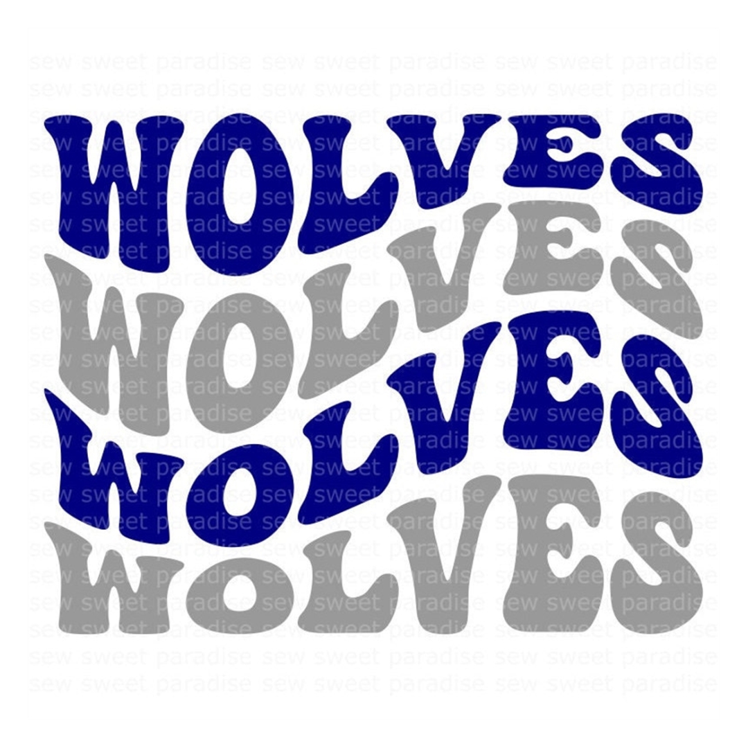 Wolves SVG, Wolves Wavy SVG, Football Shirt SVG, Digital Dow | Inspire ...