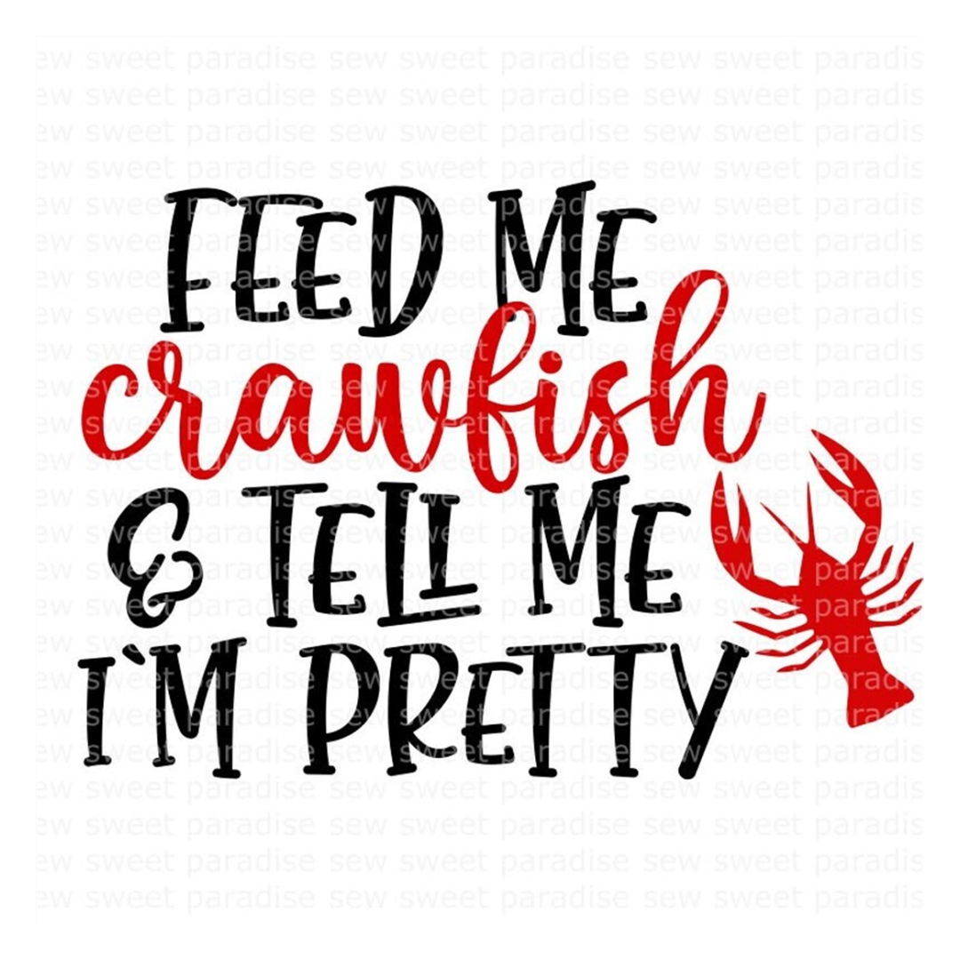 Crawfish SVG, Crawfish Boil SVG, Feed Me Crawfish SVG, Digit - Inspire ...