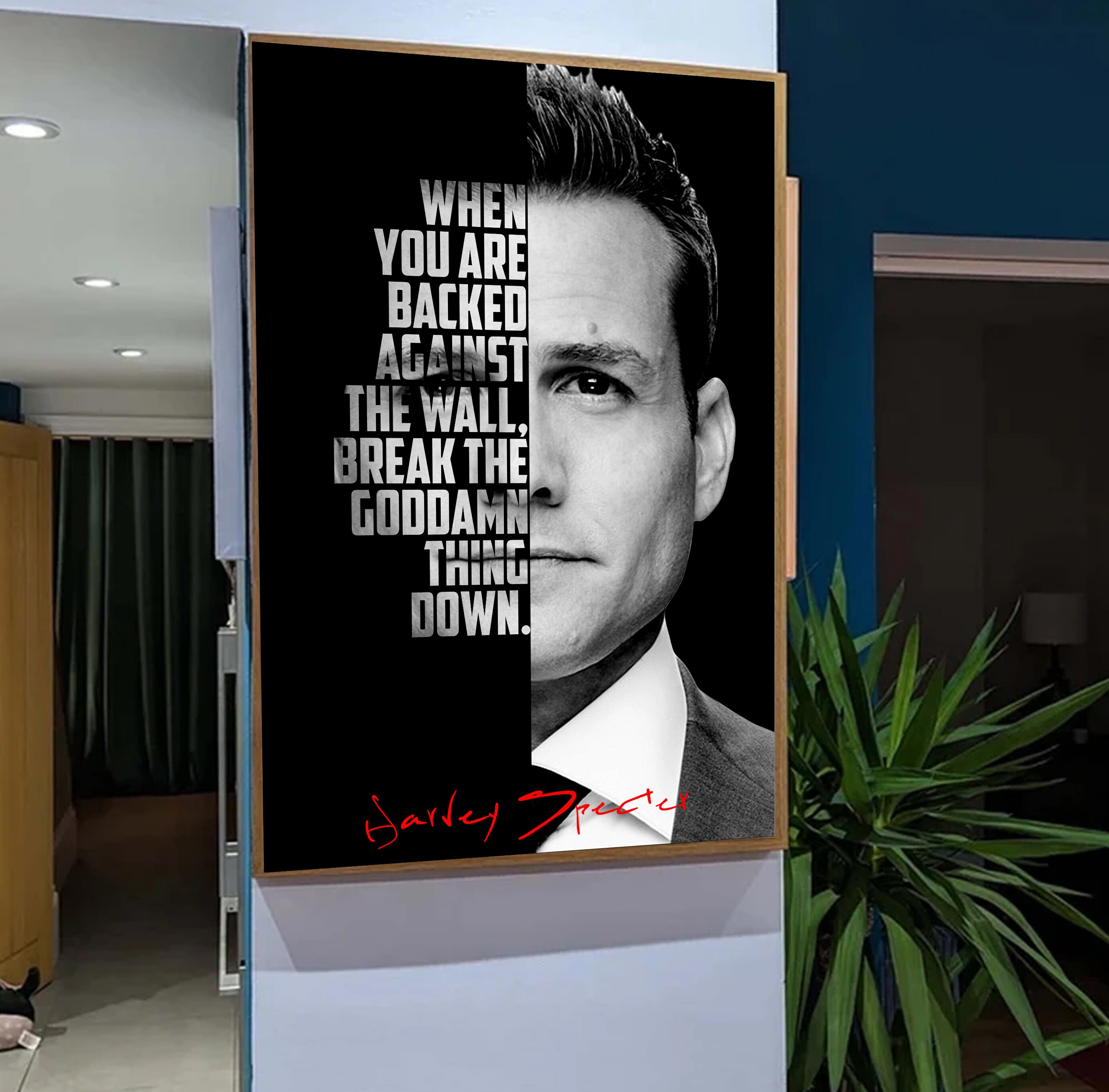 Harvey Specter Poster | Inspire Uplift