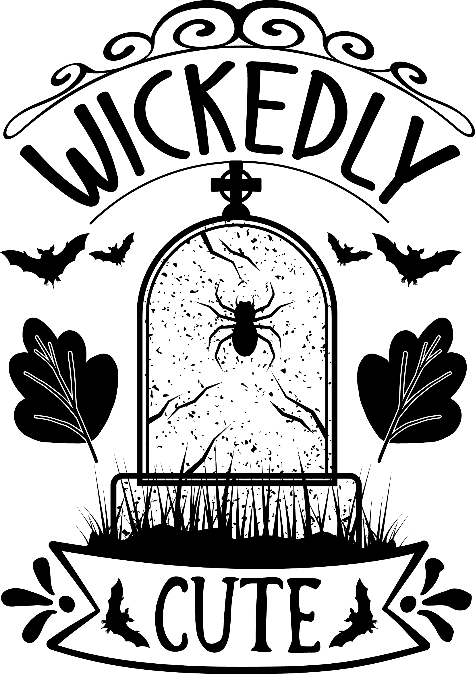 Wickedly cute Png, Halloween Png, Hocus pocus Png, Happy Hal | Inspire ...