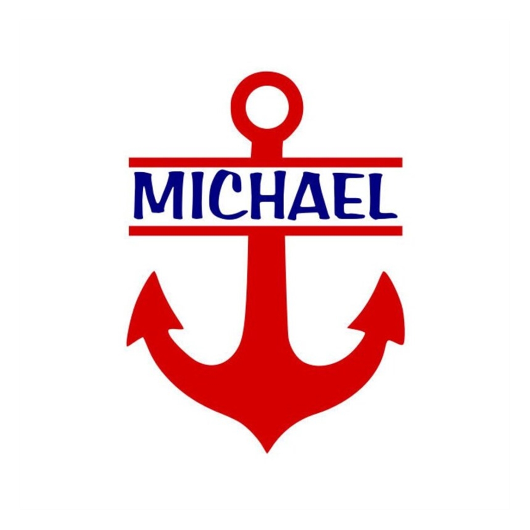 Anchor SVG, Anchor Name Frame SVG, Split Name Frame SVG, Dig - Inspire ...