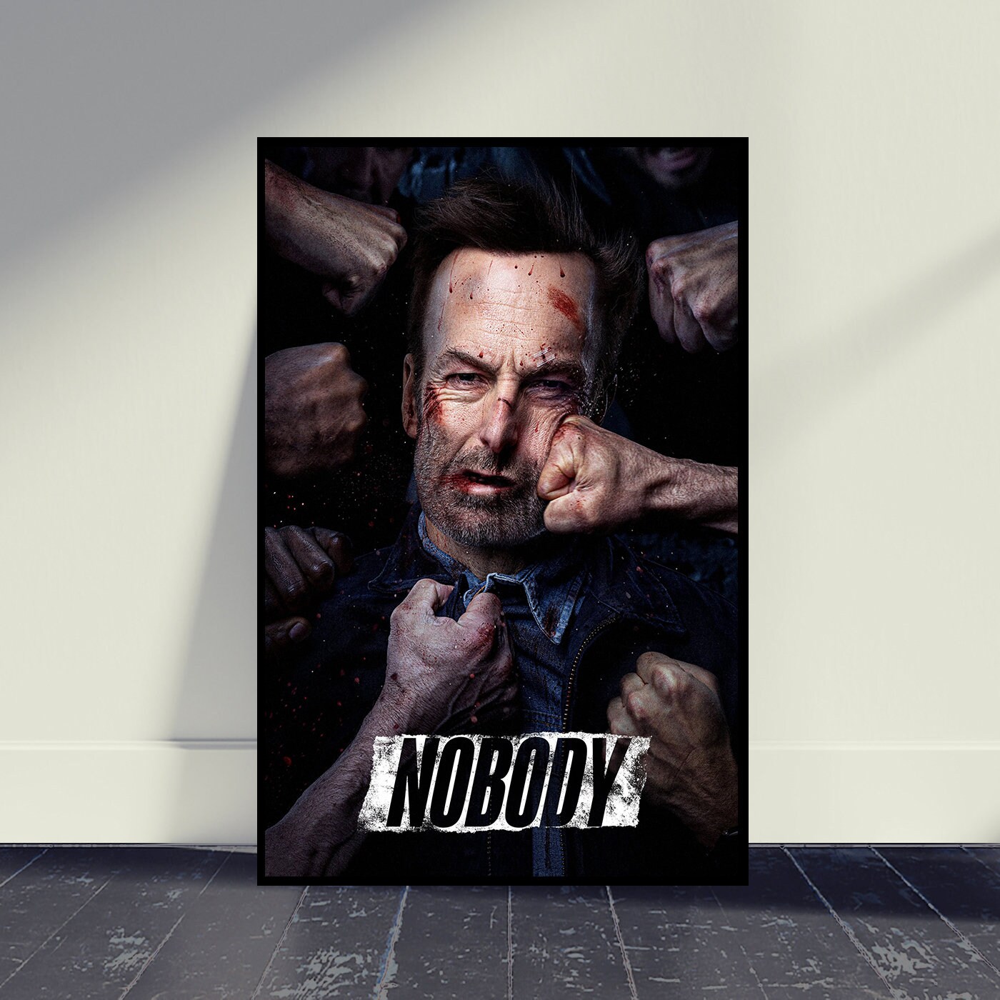 Nobody Movie Poster Wall Art - Room Decor - Home Decor - Art - Inspire ...