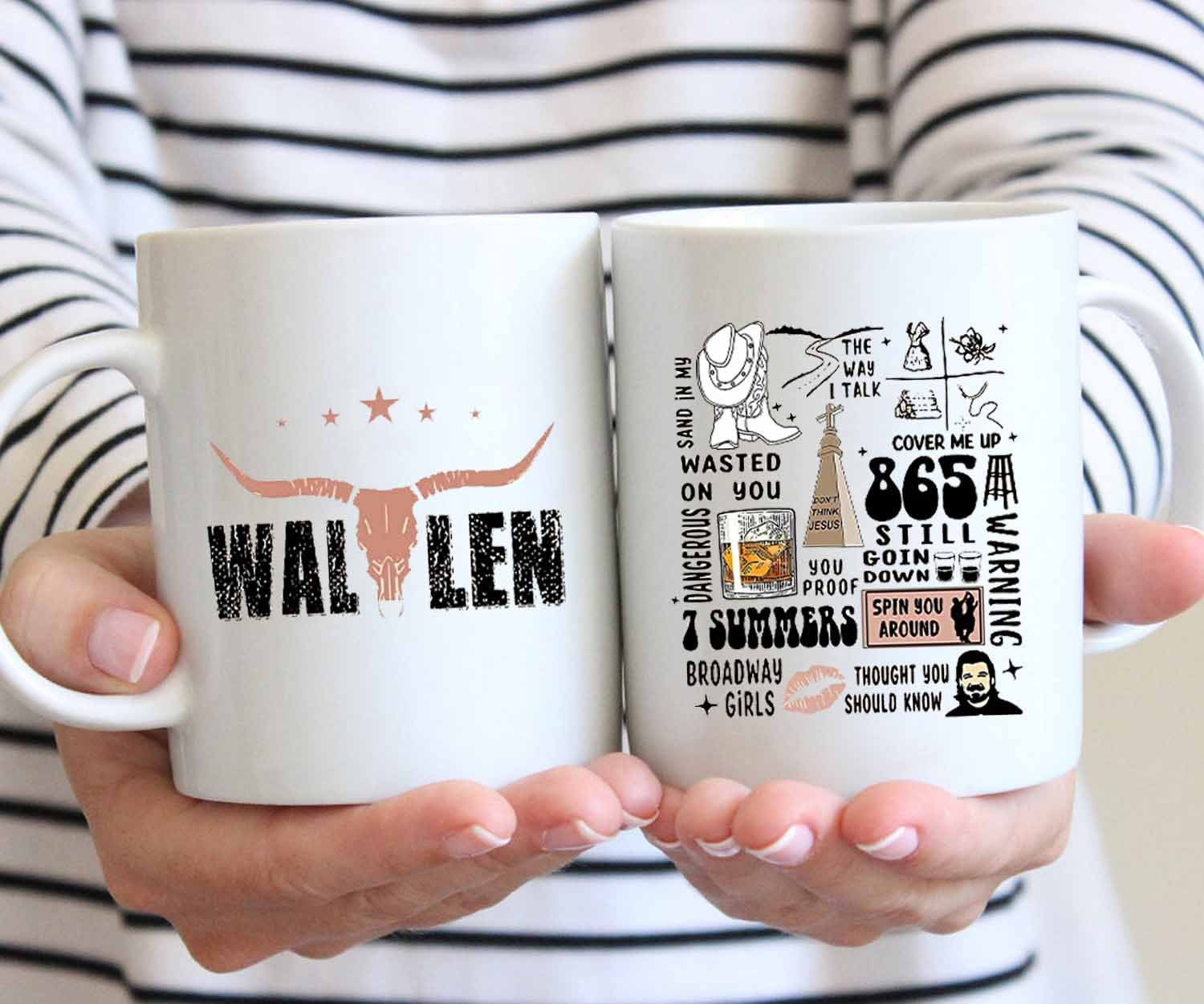 Wallen Coffee Mug, Wallen Tour 2023 Mug, Morgan Wallen Mug - Inspire Uplift