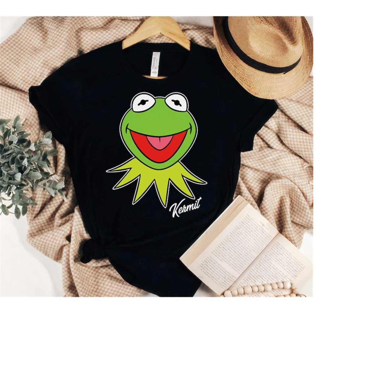 Disney Kermit Frog Big Portrait The Muppets Shirt, Disneylan | Inspire ...