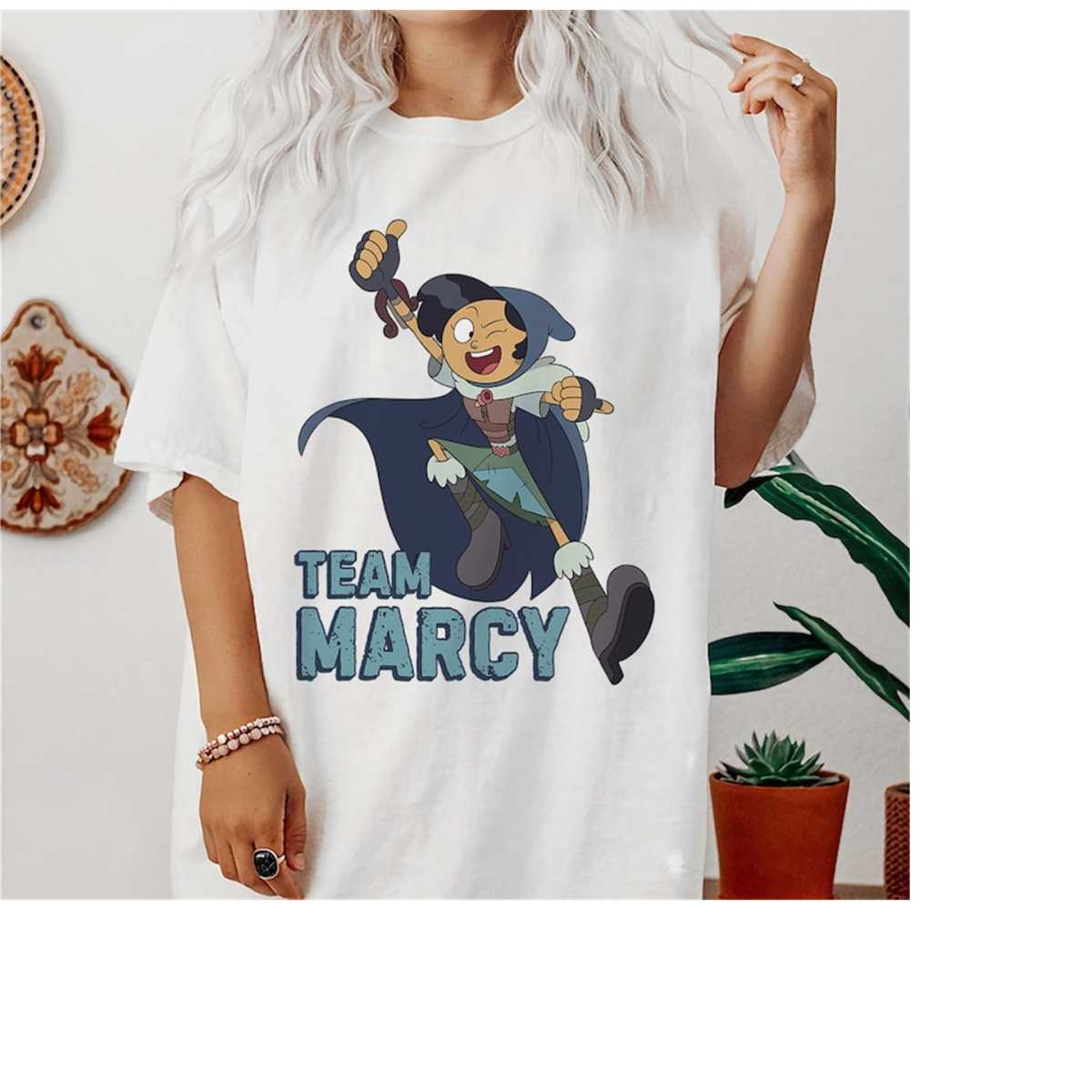 Disney Channel Amphibia Team Marcy T-Shirt, Disneyland Famil | Inspire ...