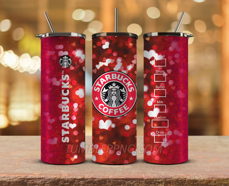 Valentine Tumbler PNG, Valentines Tumbler Wrap, Valentine Gi | Inspire ...