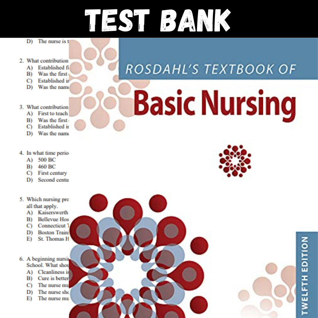 Latest 2023 Textbook of Basic Nursing 12th Edition Rosdahl T | Inspire ...
