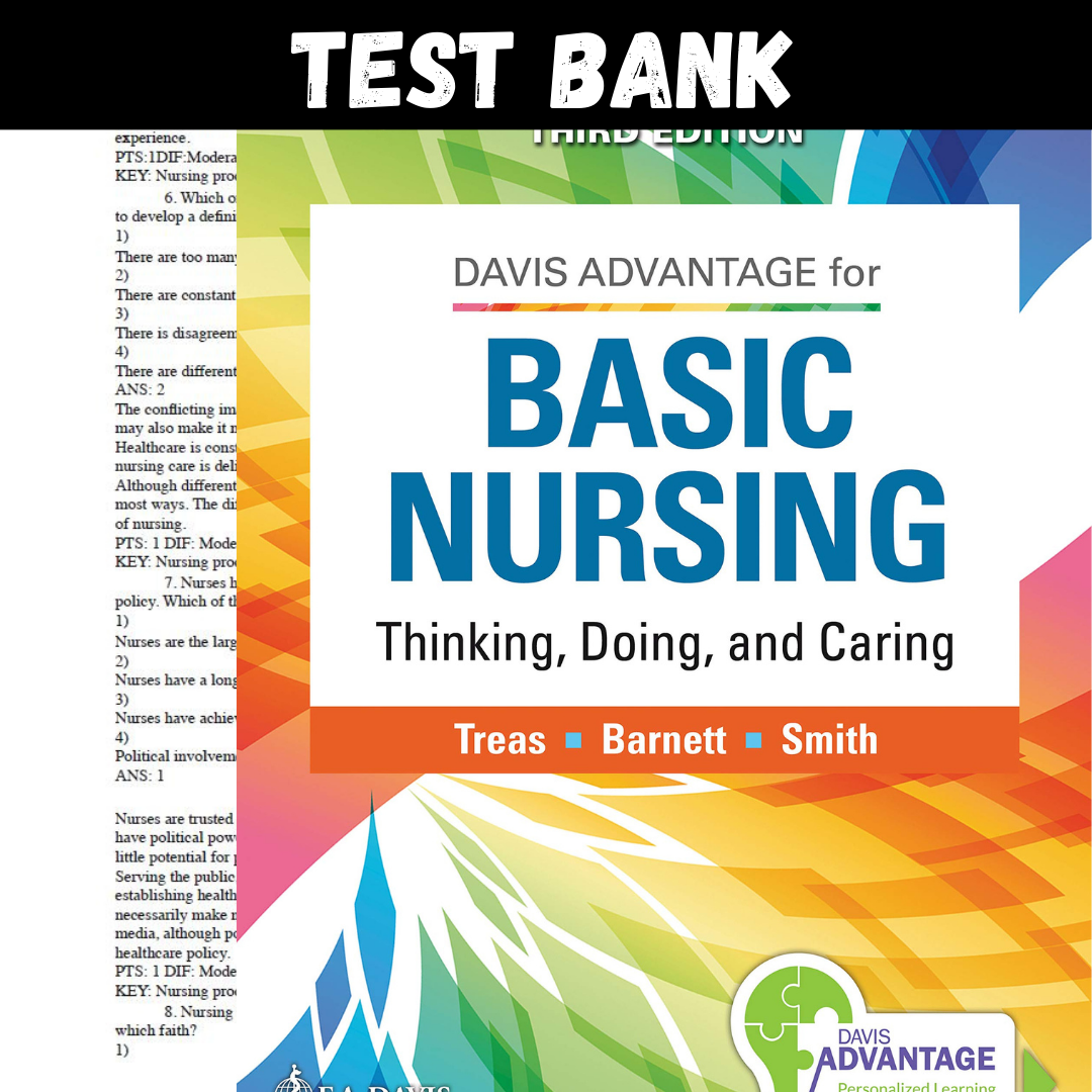 Latest 2023 Davis Advantage Basic Nursing Thinking, Doing, a | Inspire ...